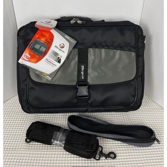 Targus | Accessories | Targus Laptop Bag Black Clamshell Platinumpadded ...